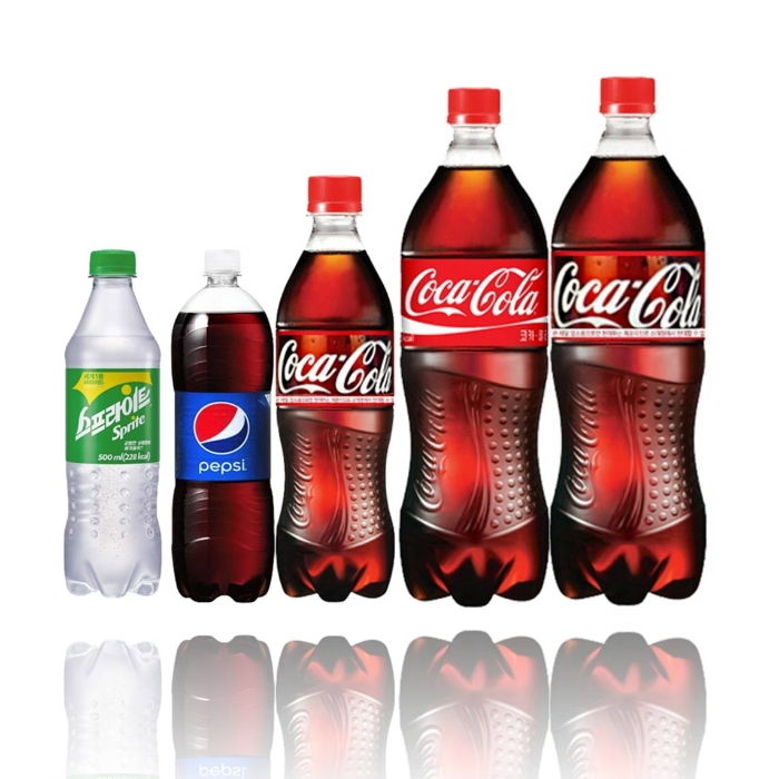 [코카콜라] 500ml 1 25l 1 5l 스프라이트 사이다 펩시 델몬트 트레비 페트 음료 티몬