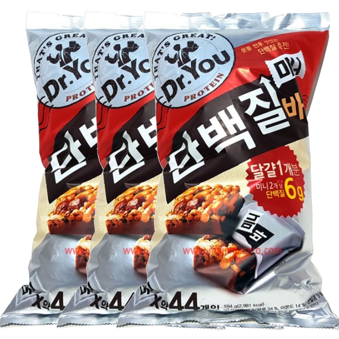 닥터유 단백질바 미니 594g X1개 2개 3개 에너지바 대용량 티몬